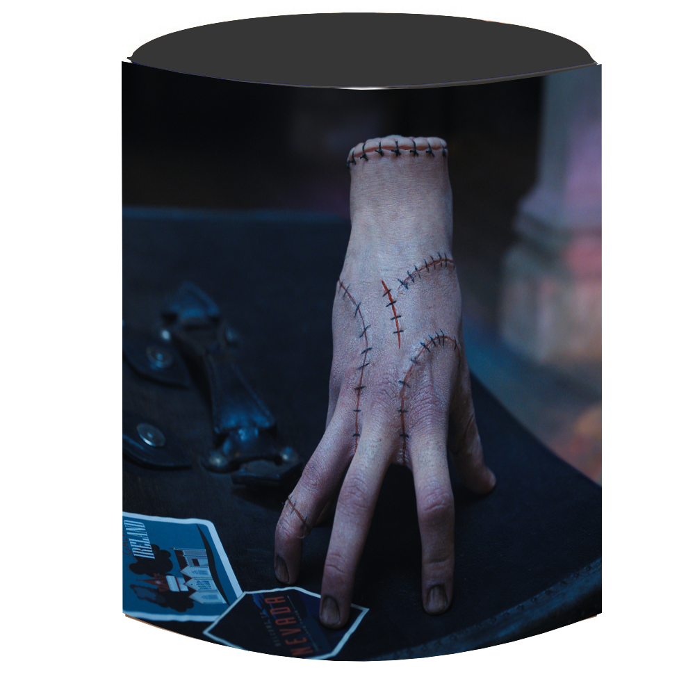 Wednesday Addams Round Backdrops Kids Birthday Party Wednsday Adamas R ...