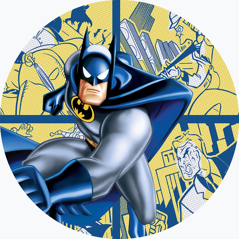 Custom Superhero Round Backdrop for Picture Boys Birthday Party Circle ...
