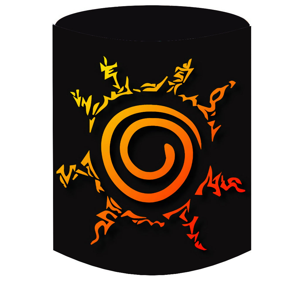 Customize Cartoon Character Round Backdrop Boys Birthday Circle Backgr ...