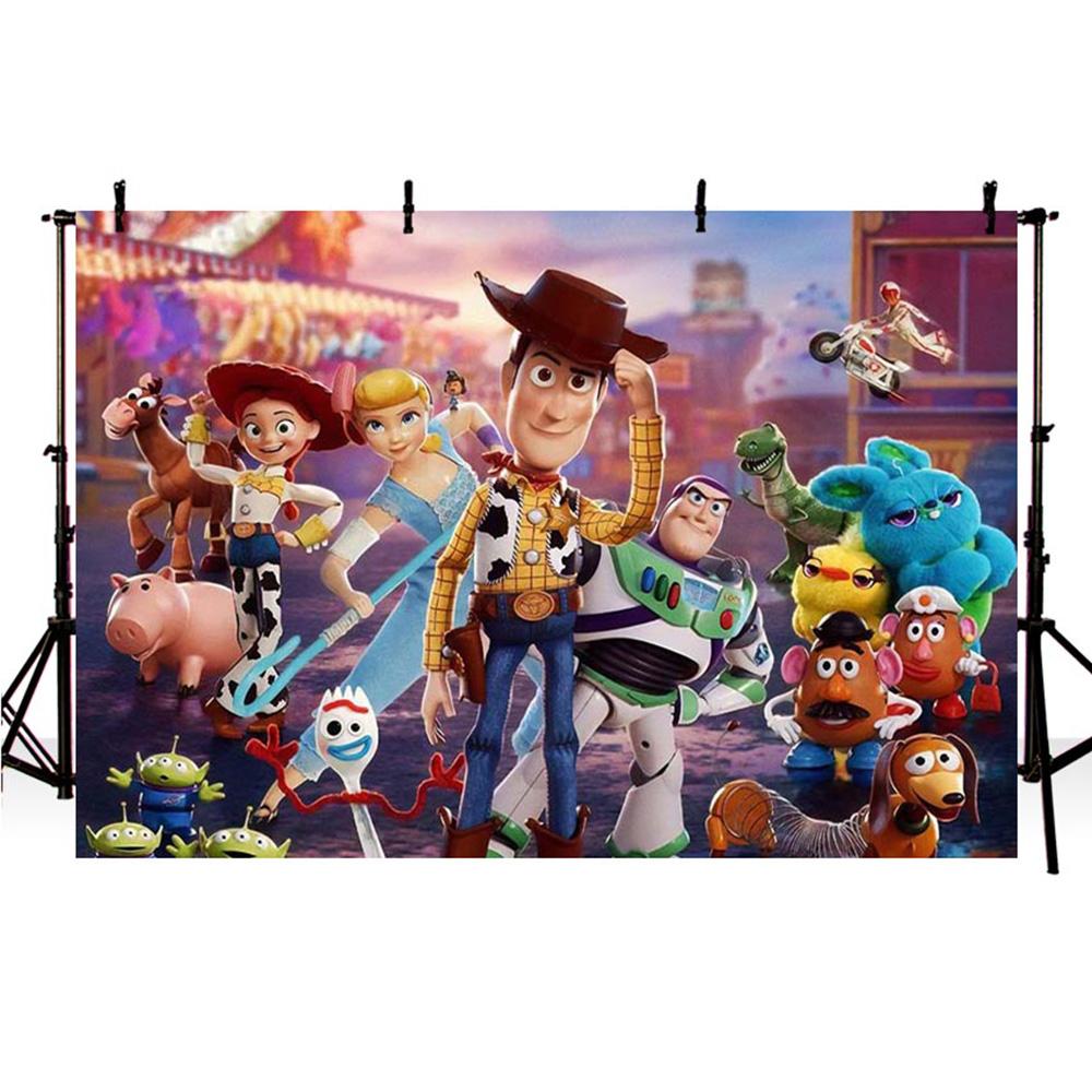 Photography Backdrops Cartoon Story Candy Customize Children Birthday ...