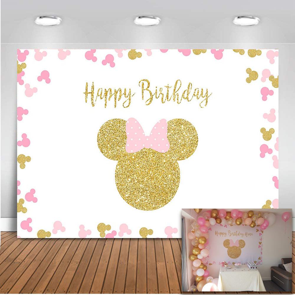 Minnie Mouse Birthday Wallpaper