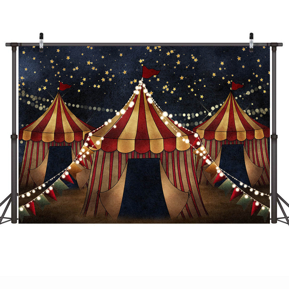 Circus Tent Backdrop