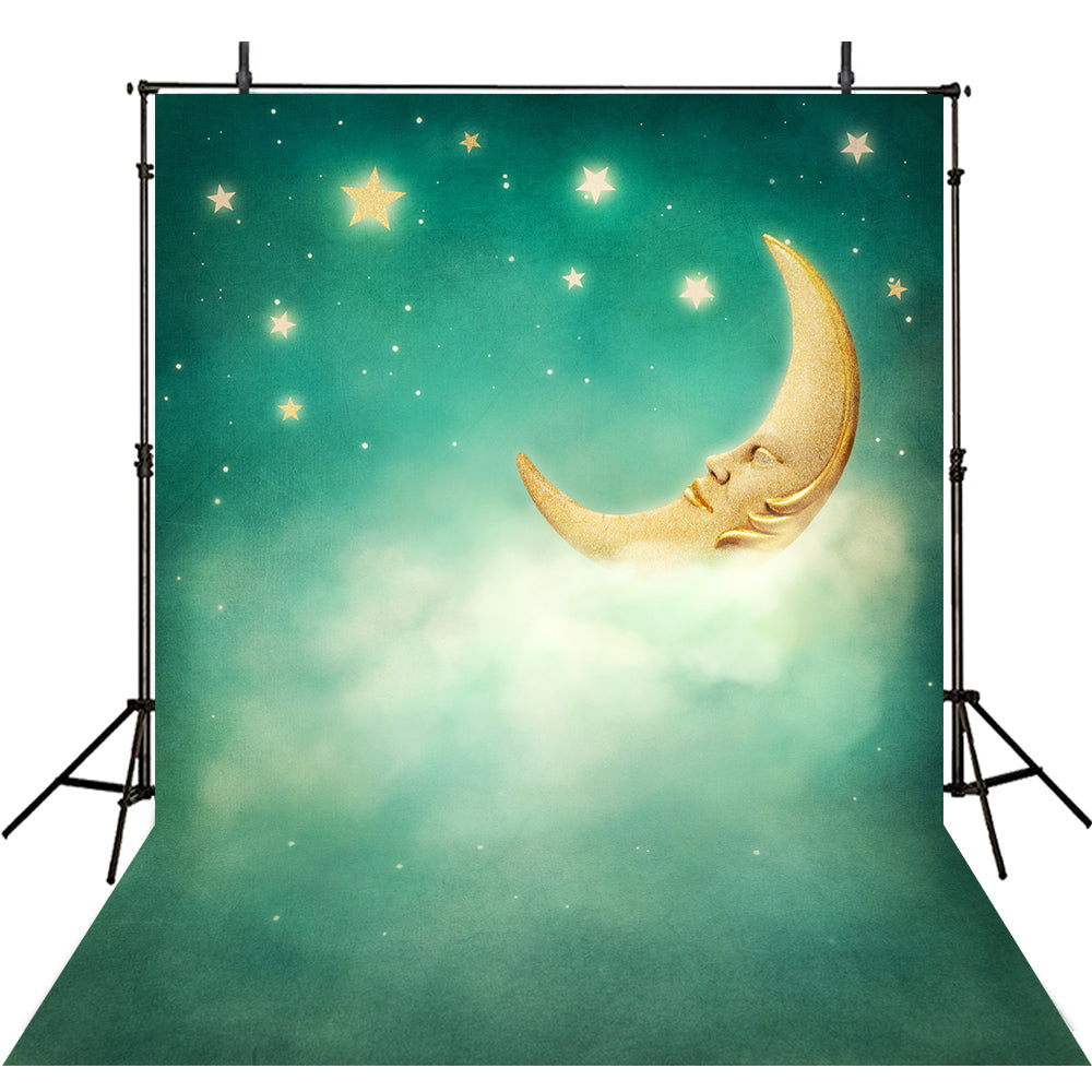 Moon Photography Backdrops Baby Shower Backdrop Twinkle Twinkle Little ...