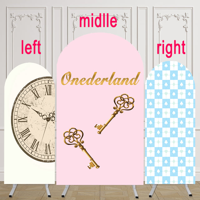 Customize Photo Background Clock Cover Theme Arch Background Double Si ...